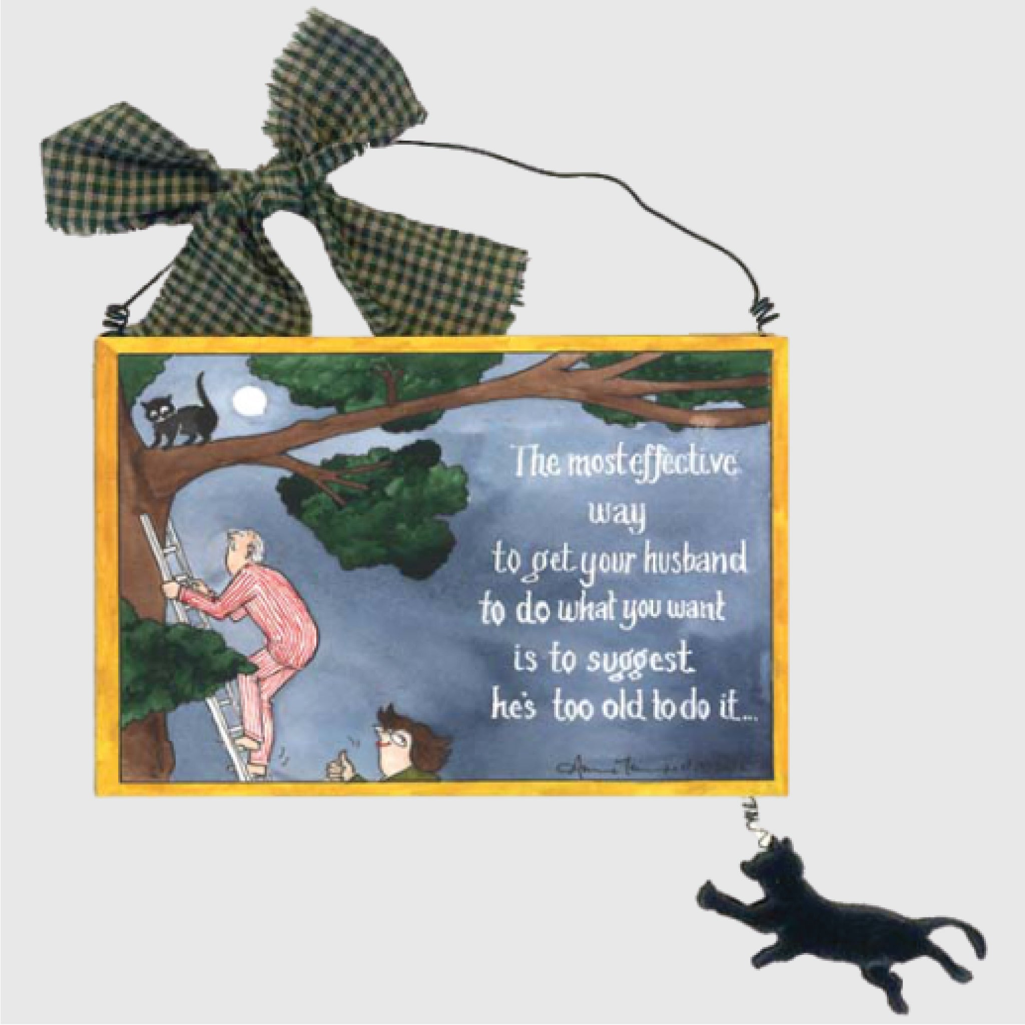 Most effective way - wooden sign – Frisky Partridge