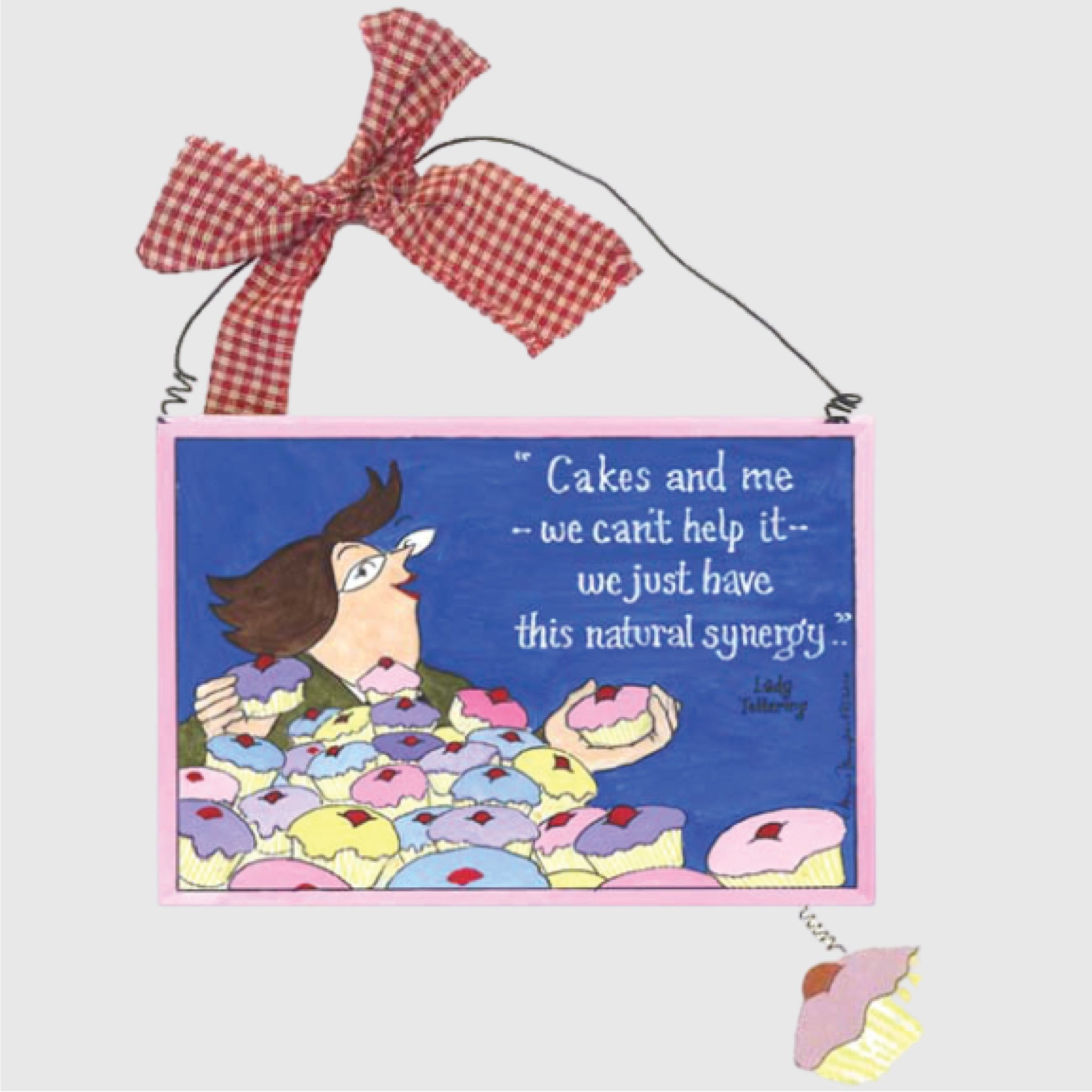 Natural synergy - wooden sign – Frisky Partridge